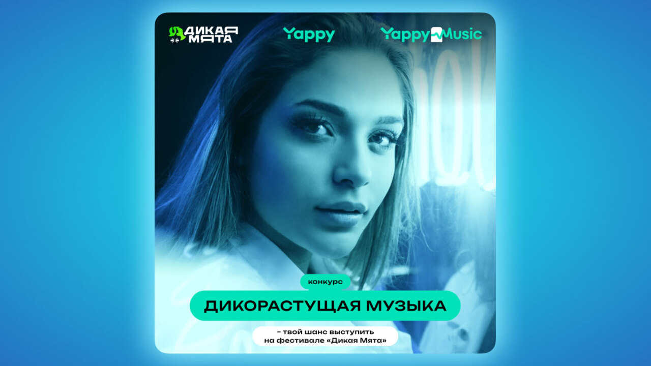 Yappy Music проводит кастинг исполнителей для фестиваля «Дикая Мята» - Звук
